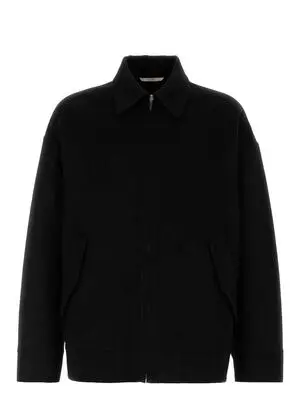 Valentino Garavani Wool-cashmere Oversize Jacket - Black