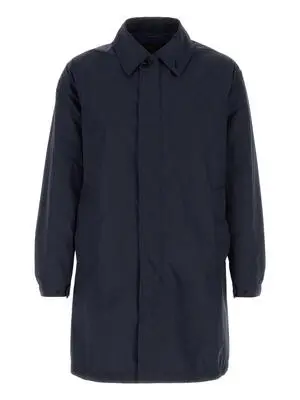 PALTO' Polyester Overcoat - Blue