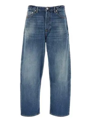 Valentino Garavani Denim Wide-leg Jeans - Blue
