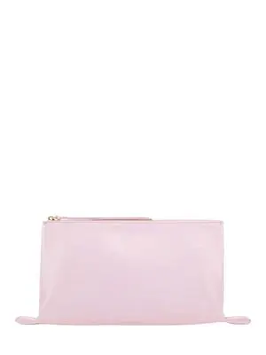 JIL SANDER Medium Leather Clutch - Pink