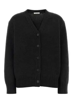 THE ROW THE ROW Slate Stretch Cashmere Blend Pranavi Cardigan