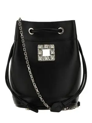 ROGER VIVIER Daisy Mini Aumoniere Handbag - Cire