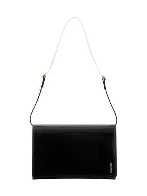 JIL SANDER Mini Leather Shoulder Handbag - Black