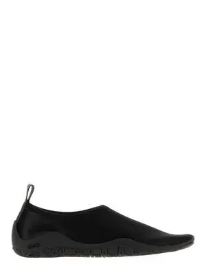 JIL SANDER Elbe Fabric Slip-on Slippers - Black
