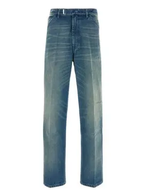 Random Identities Straight Leg Denim Jeans - Blue