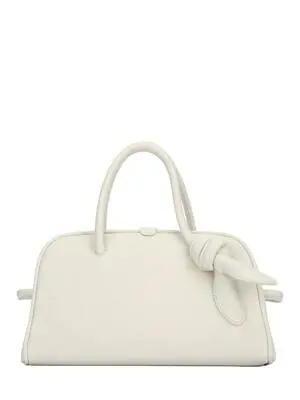 Jacquemus JACQUEMUS Mini Calf Leather Handbag Lightivory