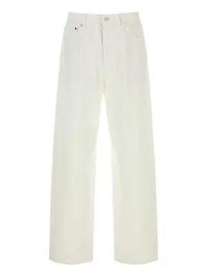 JIL SANDER Clean Denim Jeans - White