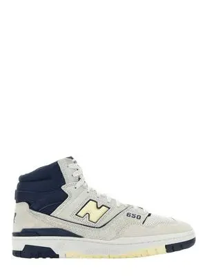 NEW BALANCE 650 Leather And Suede High Top Sneakers - Multicoloured