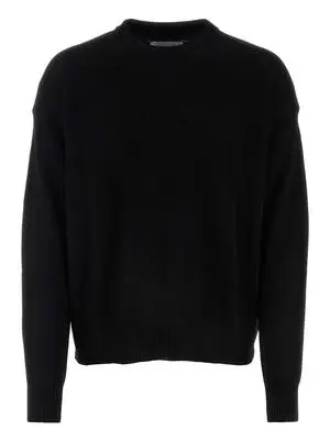 JIL SANDER 100% Cashmere Sweater - Black