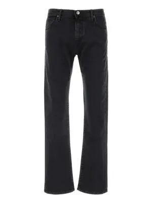 Incotex INCOTEX Stretch Denim Jeans Black