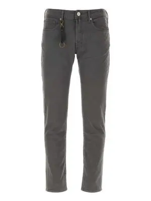 Incotex Stretch Cotton Tailored Trousers - Grey