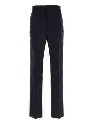 JIL SANDER Wool Tailored Pants - Blue