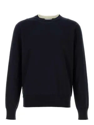 JIL SANDER Midnight Cotton Sweater - Blue
