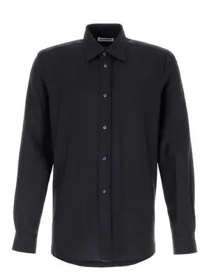 JIL SANDER Wool And Mohair Blend Shirt - Blue