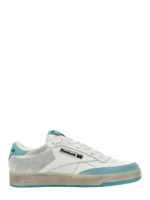REEBOK Reebok Leather And Suede Club C Low Top Sneakers Multicoloured