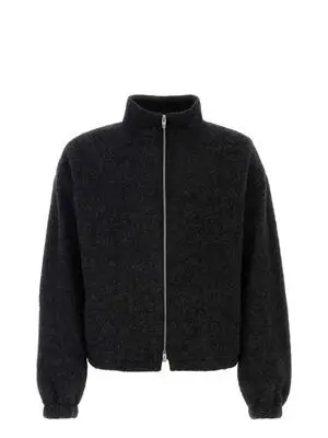 JIL SANDER Wool-blend Sweatshirt - Grey