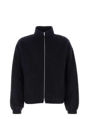 JIL SANDER Midnight Wool-blend Sweatshirt For - Blue