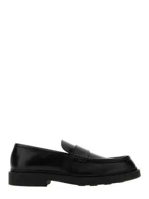 JIL SANDER Calf Leather Loafers - Black