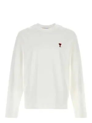 AMI Paris 100% Organic Cotton T-shirt - White