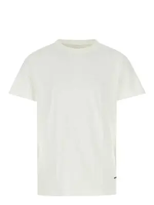 JIL SANDER Organic Cotton T-shirt Set - White