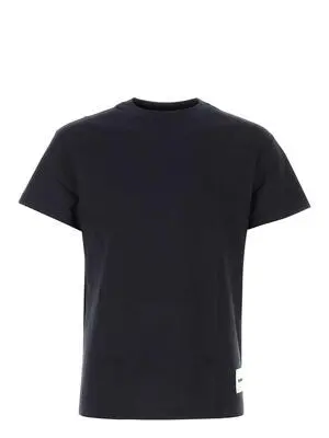 JIL SANDER Midnight Cotton T-shirt Set - Blue