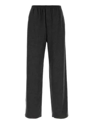JIL SANDER Graphite Flannel Pant - Grey