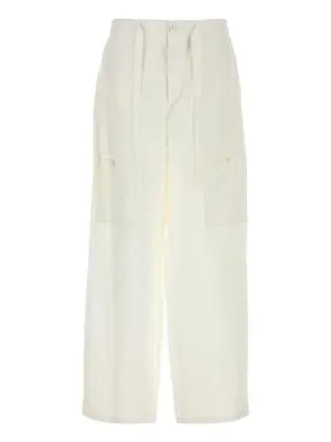 JIL SANDER Jil Sander Linen Blend Cargo Pants