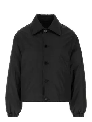 JIL SANDER Padded Polyester Jacket - Black