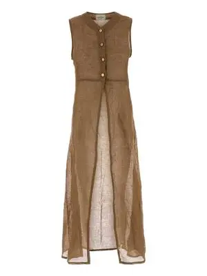 LE KASHA LE KASHA Biba Cardigan In Linen