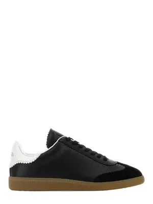 ISABEL MARANT ÉTOILE Isabel Marant Bovine Leather Sneakers With Rubber Sole