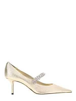 JIMMY CHOO JIMMY CHOO Bing Fabric Pumps Gold