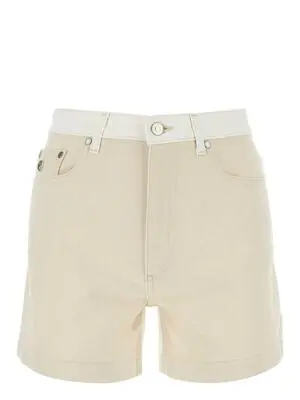 STELLA MCCARTNEY STELLA MCCARTNEY Two-Tone Denim Shorts