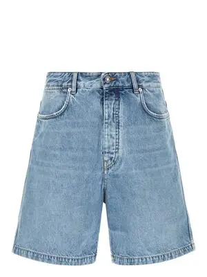 Givenchy GIVENCHY Cotton Denim Bermuda Shorts Blue