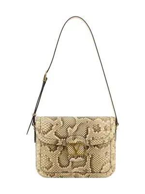 Valentino Garavani VALENTINO GARAVANI Printed Leather Shoulder Handbag Printed