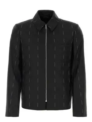 Givenchy GIVENCHY Embroidered Twill Blazer Printed