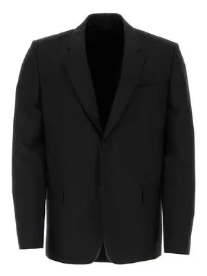 Givenchy Stretch Wool Blend Blazer For - Black