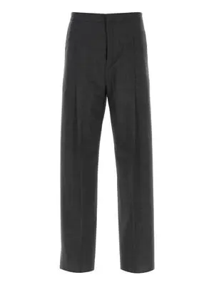Givenchy Virgin Wool Tailored Trousers - Grey