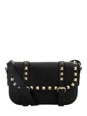VALENTINO Valentino Garavani Rockstud Leather Crossbody Handbag