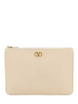 Valentino Garavani Leather Pouch - White