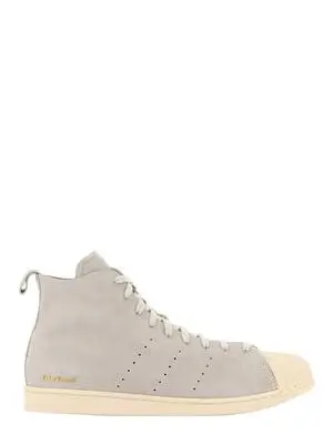WALES BONNER X ADIDAS Suede High-top Sneakers - Grey