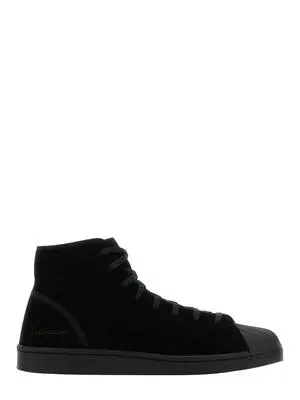 Y3 KURO Pro Model Suede Sneaker - Black