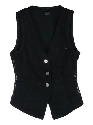 Pinko Gardener" Denim Gilet Vest - Z99