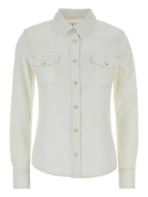 FRAME FRAME Cotton-Lyocell Blend Denim Shirt