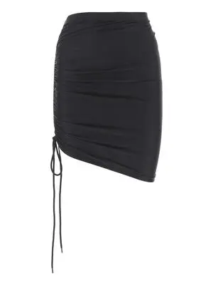 BALENCIAGA BALENCIAGA Ruched Drawstring Skirt