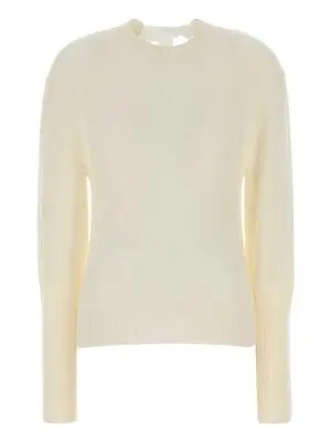 LANVIN Cashmere Blend Sweater - White