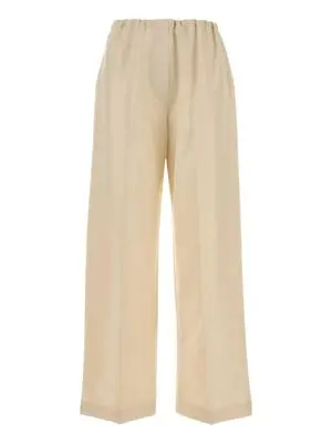 THE ROW Silk Beta Pant - Yellow