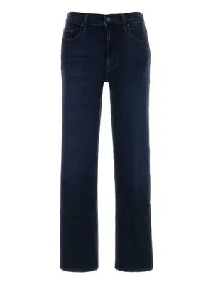 MOTHER MOTHER Mid-Rise Rumbler Jeans In Stretch Denim