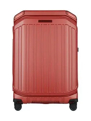 PIQUADRO Medium Front-opening 4-wheel Trolley - Cuo