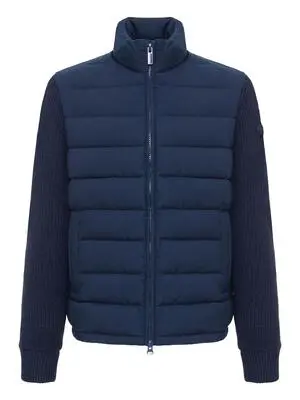 COLMAR COLMAR Hybrid Puffer Jacket With Knit Sleeves