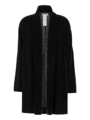 THE ROW Cashmere Ovaan Cardigan - Black